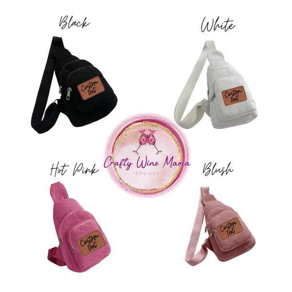 Custom Cross Body Bags – Craftywinemamadesigns