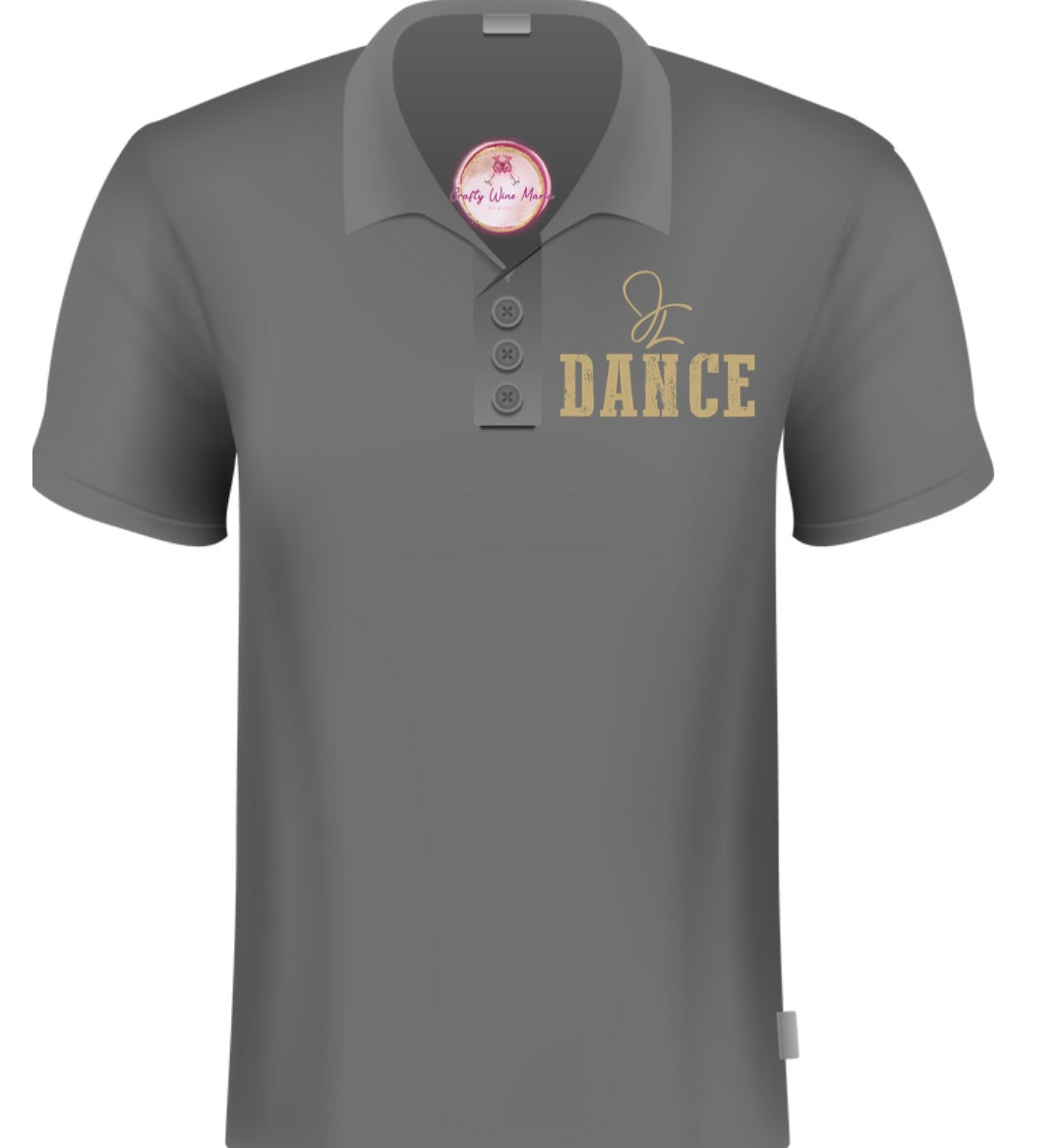 MEN'S - JL Dance Polo – Craftywinemamadesigns