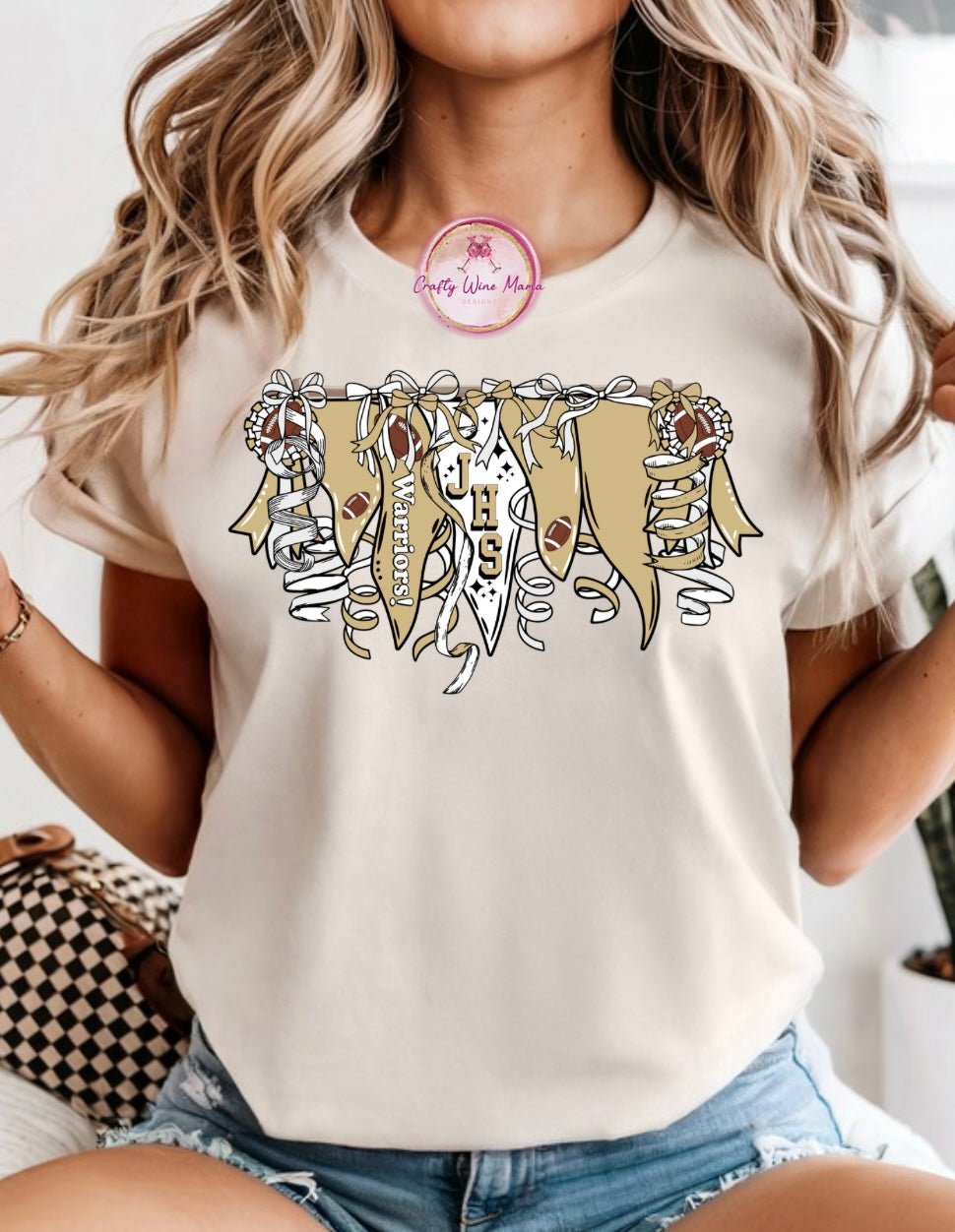 JHS Warriors New Design 2025 – Craftywinemamadesigns